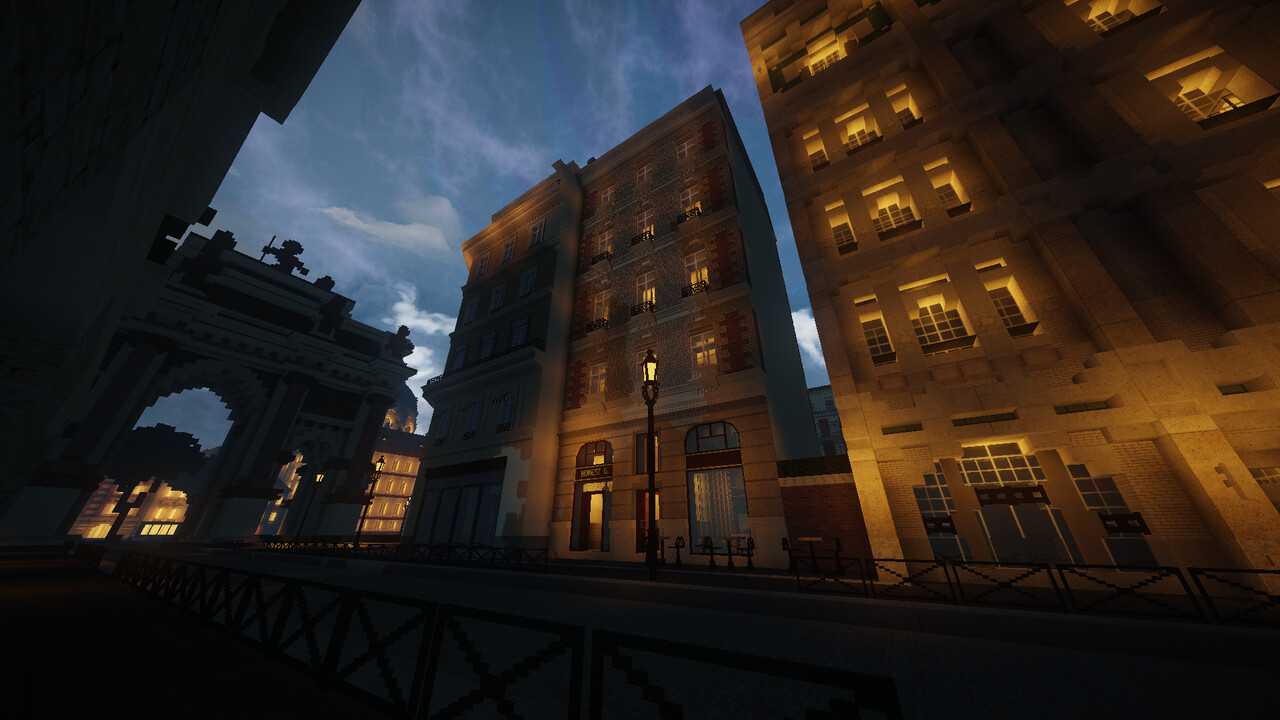 Châtelet Quartier - Paris, France Minecraft Map