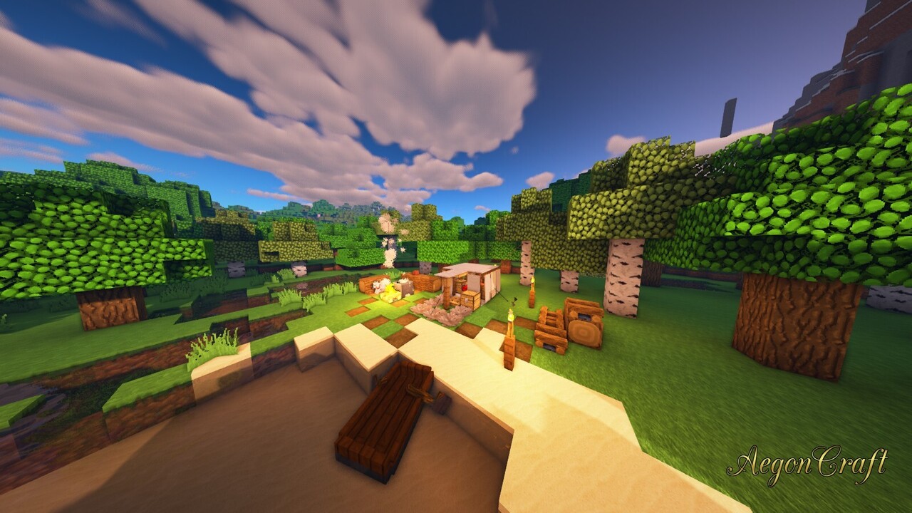 |MINECRAFT HOW TO BUILD CAMPSITE || START ENCAMPMENT | Minecraft Map