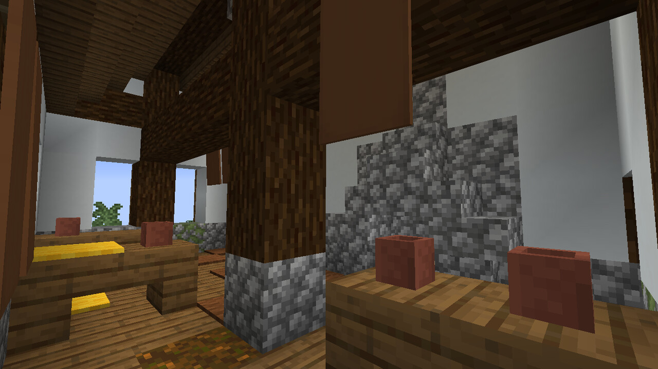 Medieval Ale House - PMC One Chunk Challenge Minecraft Map