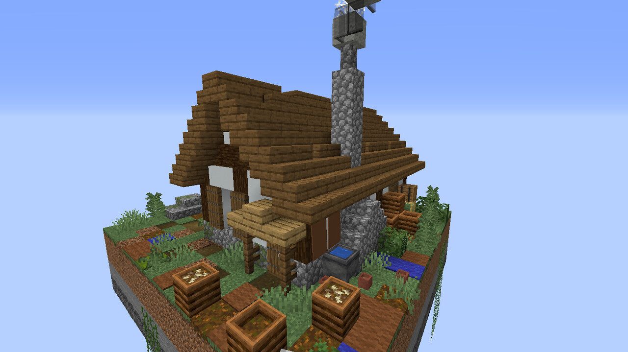 Medieval Ale House - PMC One Chunk Challenge Minecraft Map