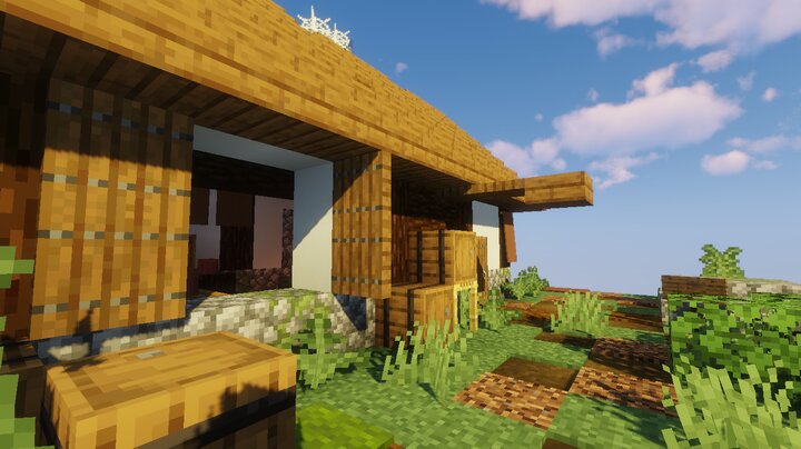 Medieval Ale House - PMC One Chunk Challenge Minecraft Map