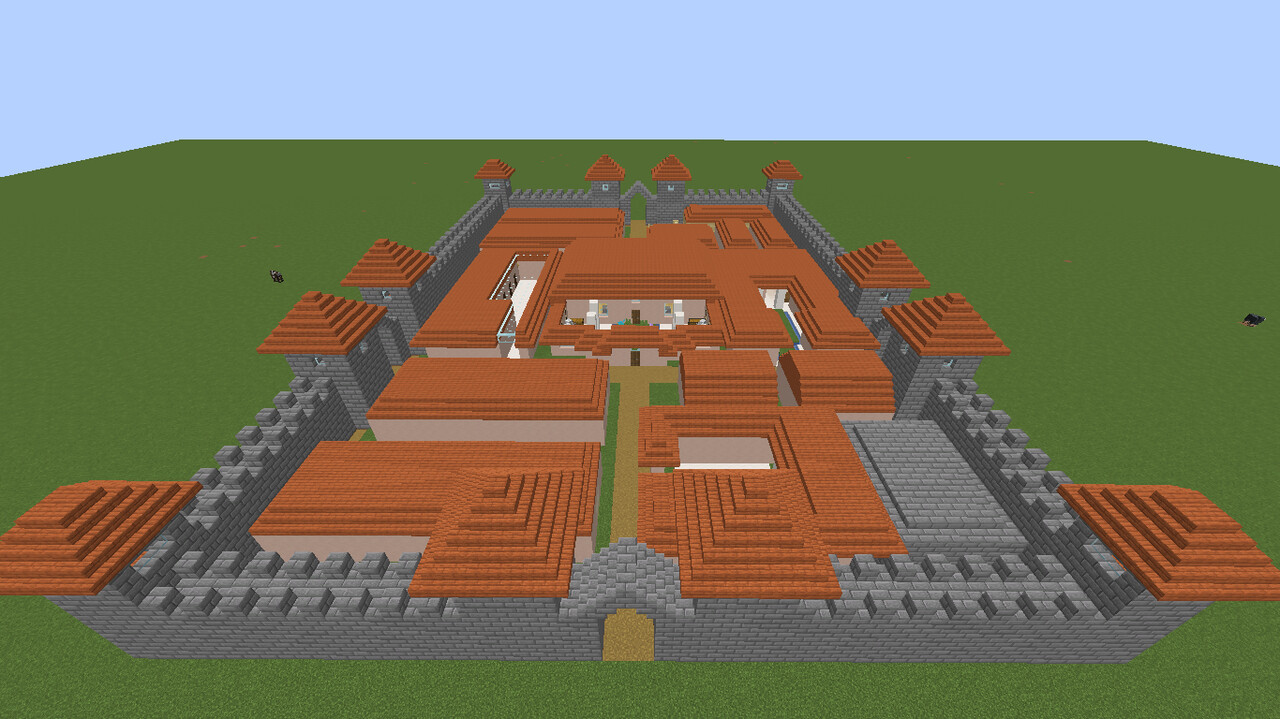 Roman Legionary Fortress Minecraft Map