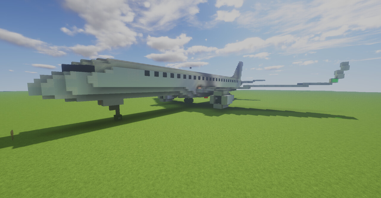 Embraer E170 2:1 Scale Minecraft Map