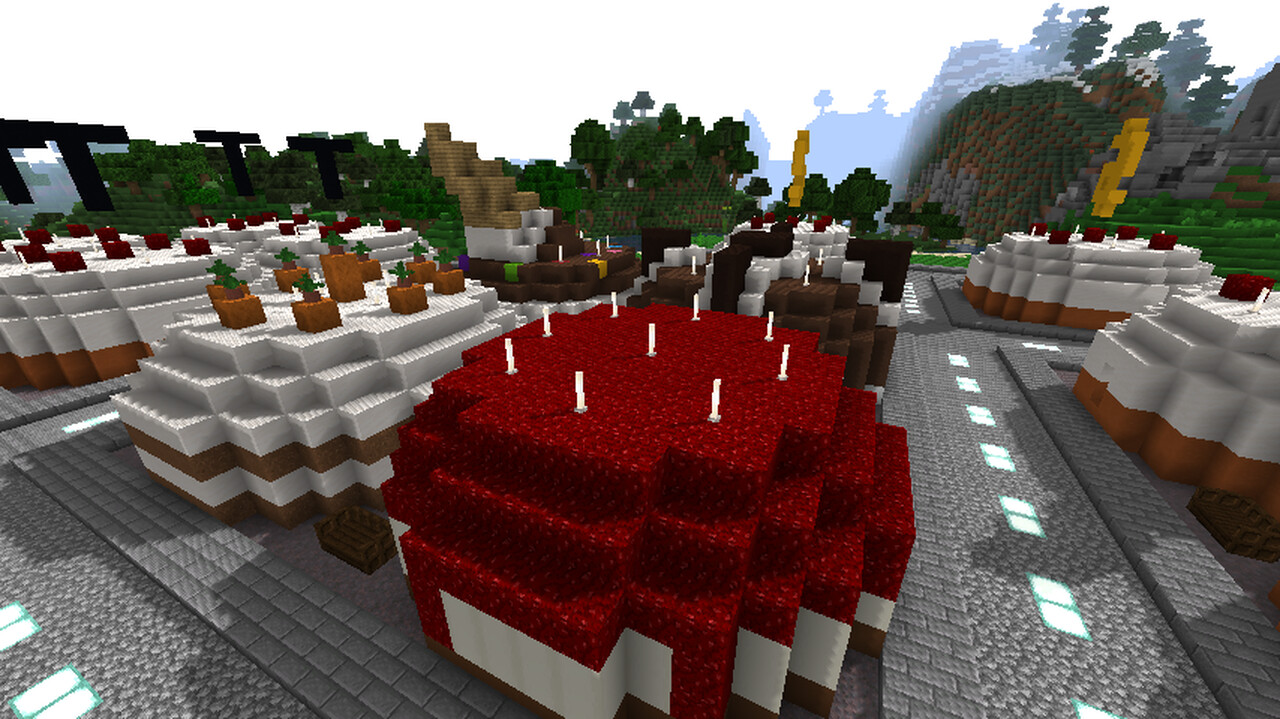 Crater Cake City! Minecraft Map