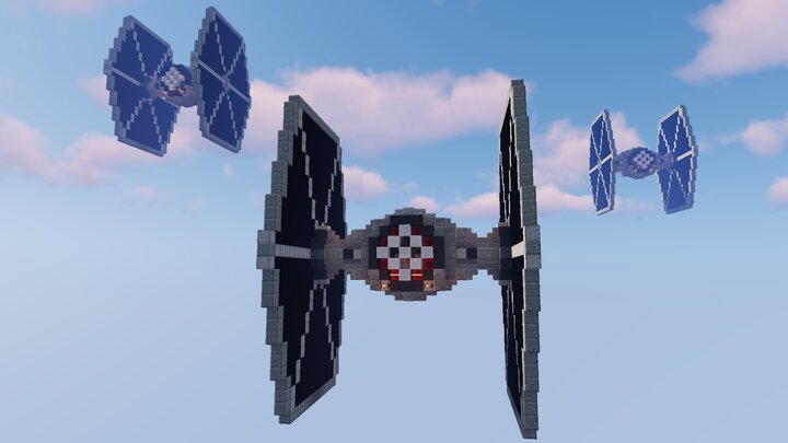 Star Wars - Imperial TIE Fighter | UPDATED | DOWNLOAD Minecraft Map