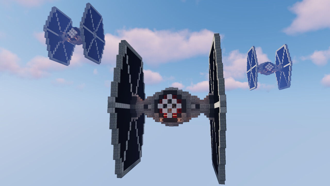 Star Wars - Imperial TIE Fighter | UPDATED | DOWNLOAD Minecraft Map
