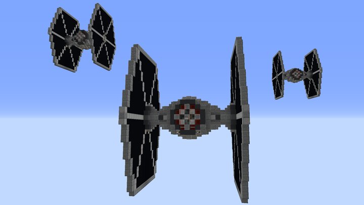 Star Wars - Imperial TIE Fighter | UPDATED | DOWNLOAD Minecraft Map