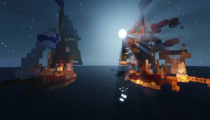 Ghost Ship in Battle Minecraft Map