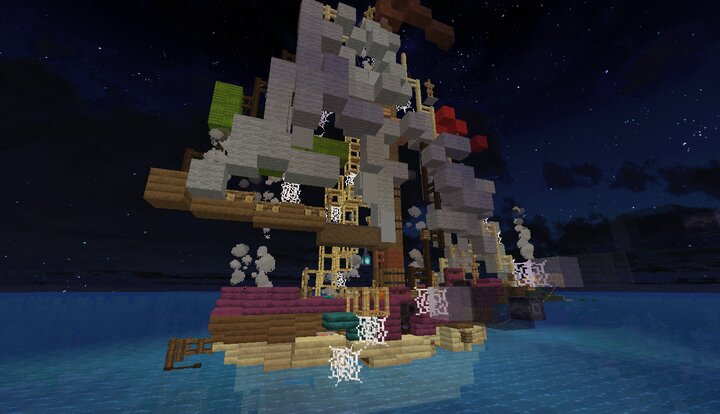 Ghost Ship in Battle Minecraft Map