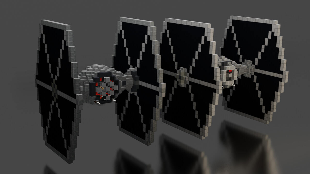 Star Wars - Imperial TIE Fighter | UPDATED | DOWNLOAD Minecraft Map