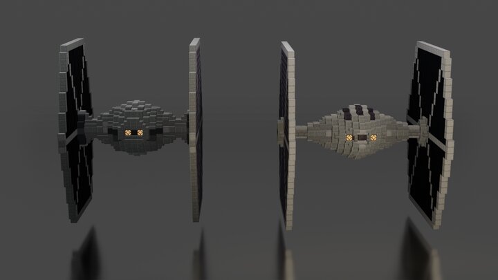 Star Wars - Imperial TIE Fighter | UPDATED | DOWNLOAD Minecraft Map