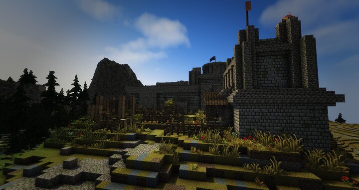 The Elder Scrolls: Skyrim - Fort Sungard Minecraft Map