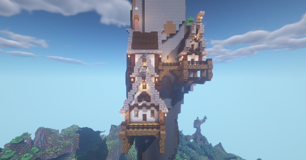 Casa no Penhasco | House on the cliff Minecraft Map