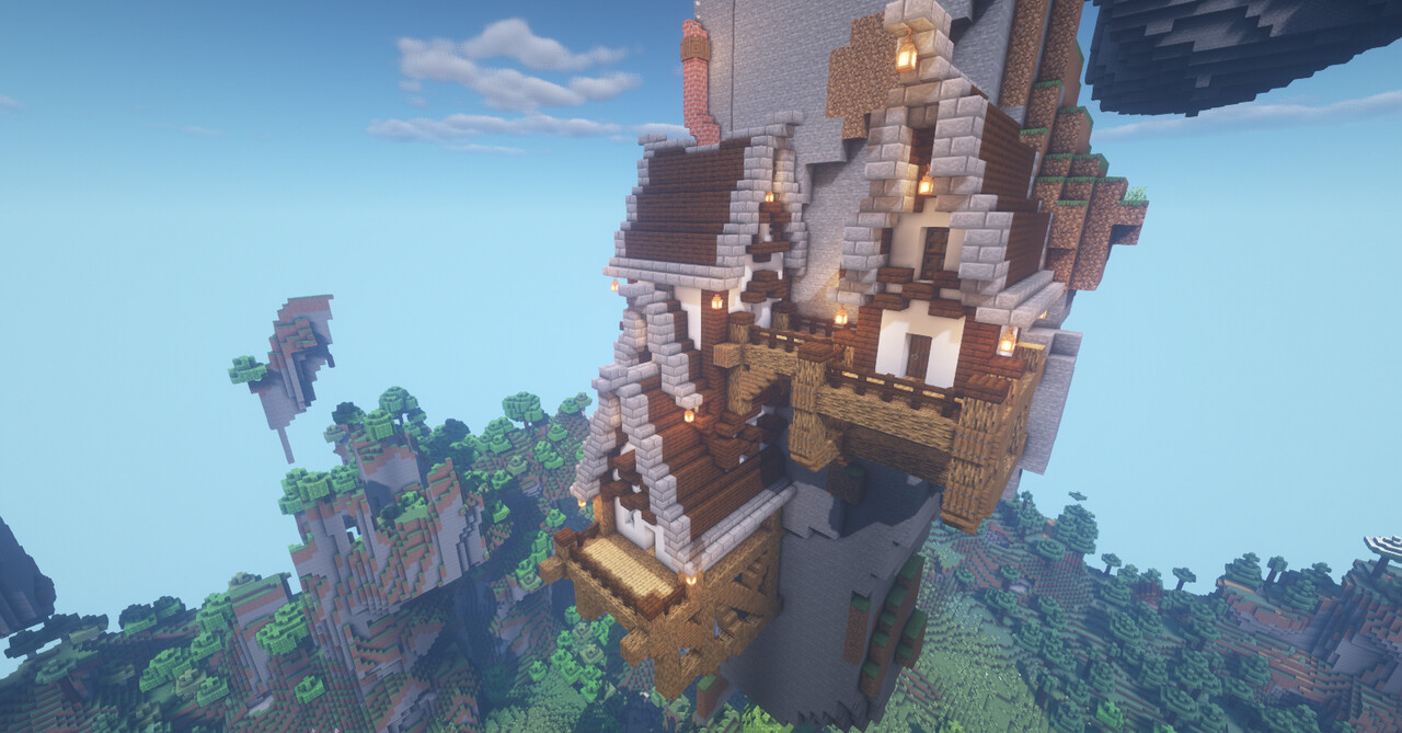 Casa no Penhasco | House on the cliff Minecraft Map