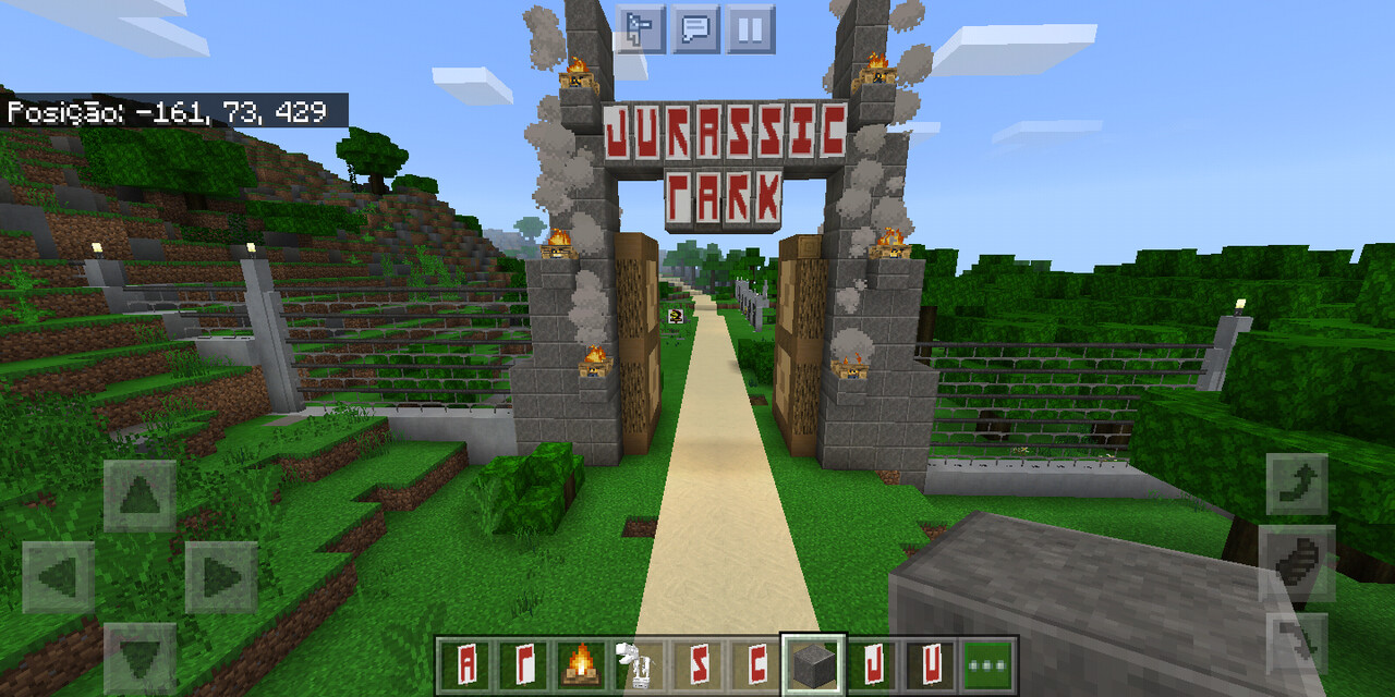 Jurassic Park Project Minecraft Map