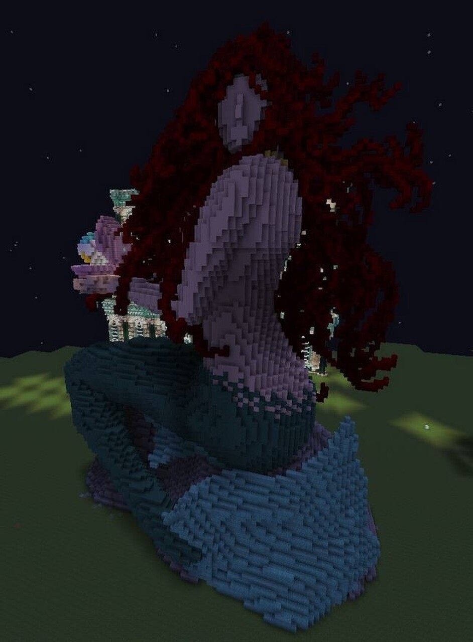 Mermaid Statue Minecraft Map