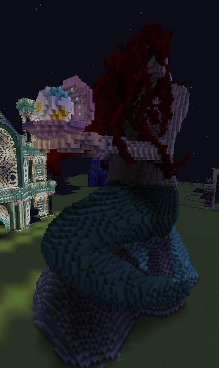 Mermaid Statue Minecraft Map
