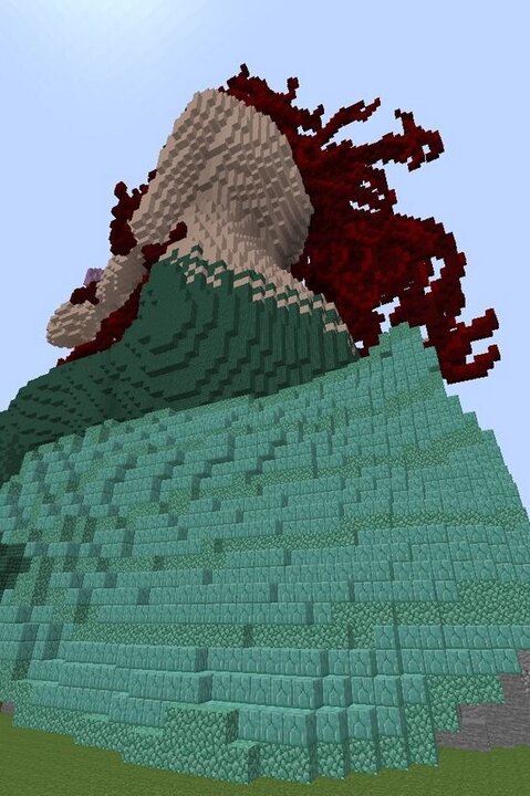 Mermaid Statue Minecraft Map