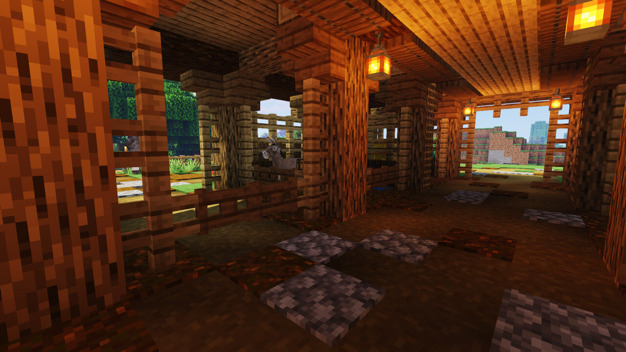 Horse Stable Minecraft Map