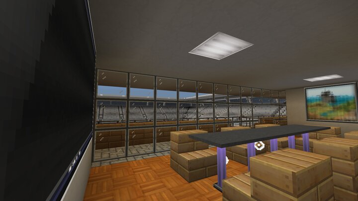 Nike Arena Football Stadium Minecraft Map