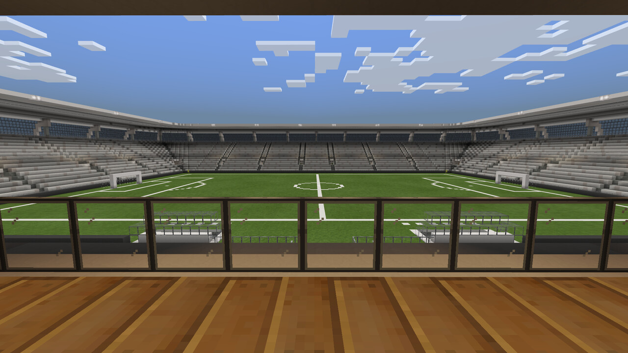 Nike Arena Football Stadium Minecraft Map