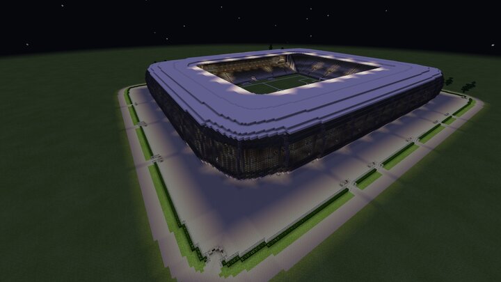 Nike Arena Football Stadium Minecraft Map