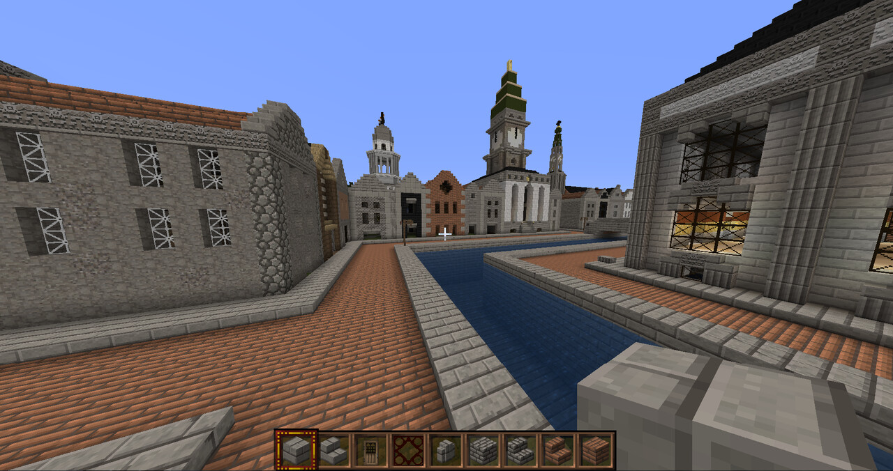 Sint Marteen Dutch Style City Minecraft Map