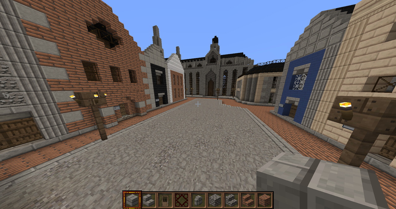 Sint Marteen Dutch Style City Minecraft Map
