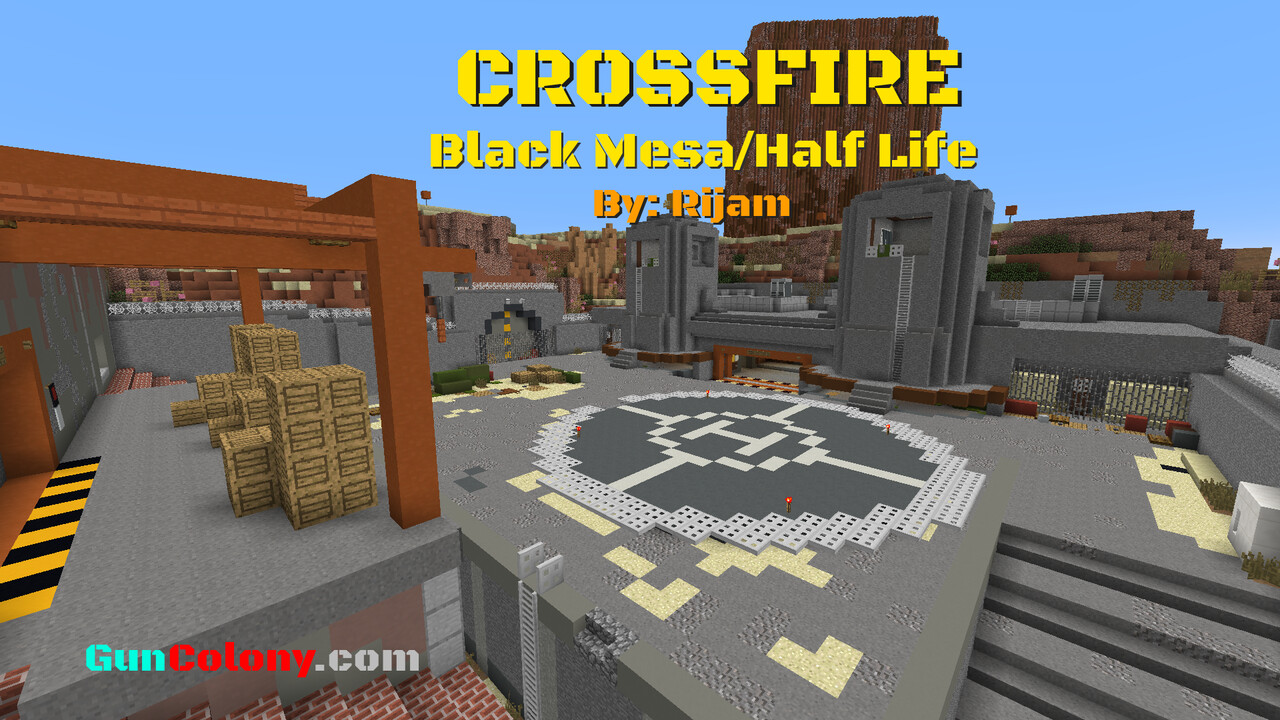 Crossfire (Black Mesa/Half Life) [GunColony.com] Minecraft Map