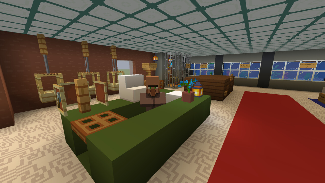 Villager's Seller Pet Store Minecraft Map