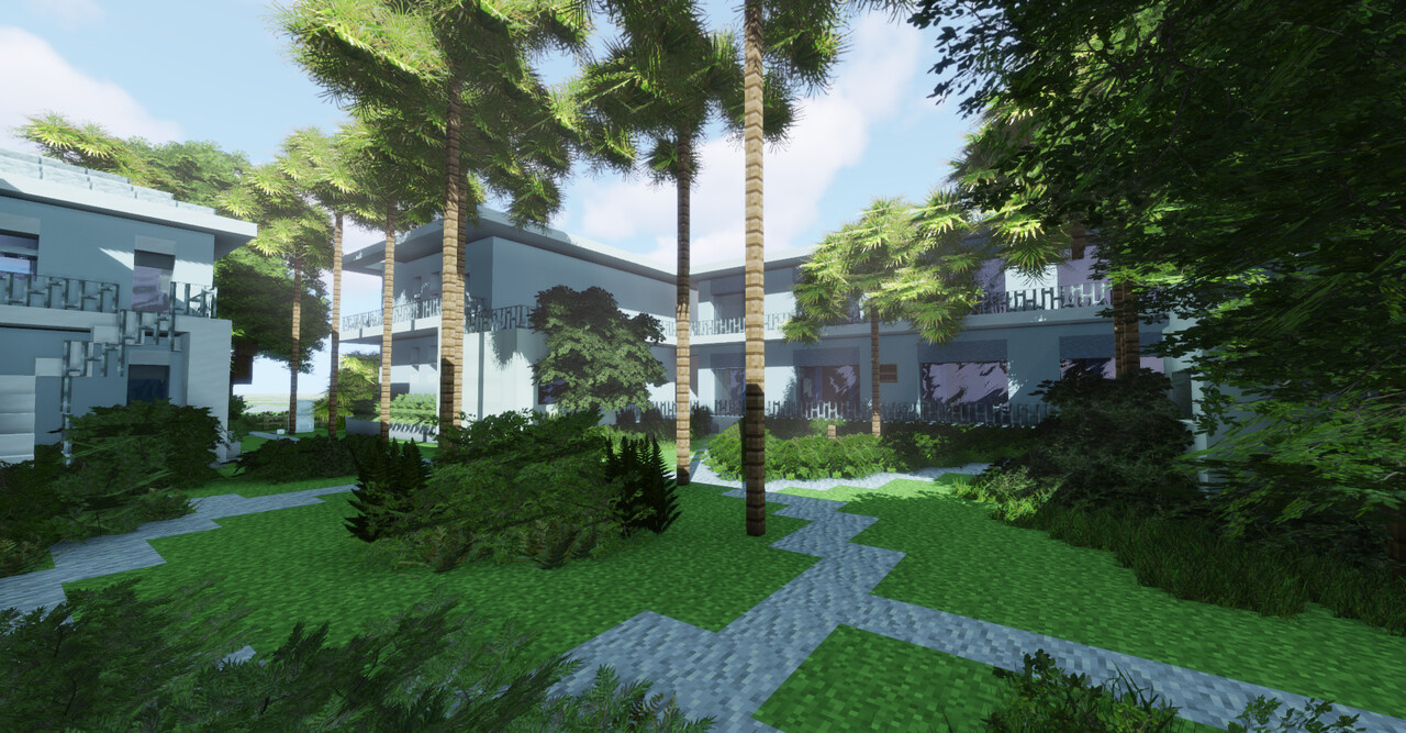 Normandy Isles, Miami Beach, Florida Minecraft Map