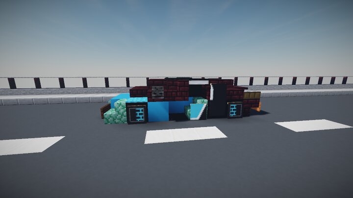 Bugatti Chiron Minecraft Map