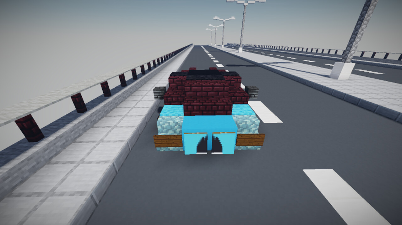 Bugatti Chiron Minecraft Map