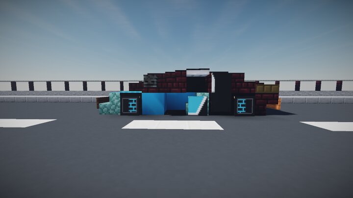 Bugatti Chiron Minecraft Map