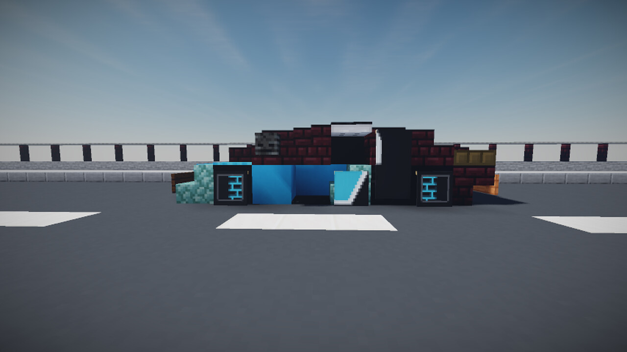 Bugatti Chiron Minecraft Map