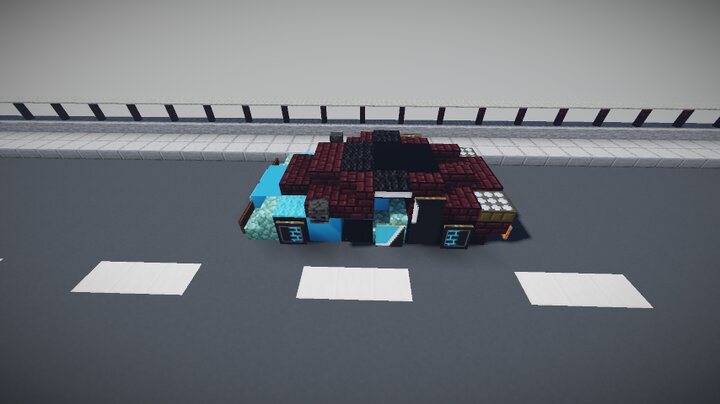 Bugatti Chiron Minecraft Map
