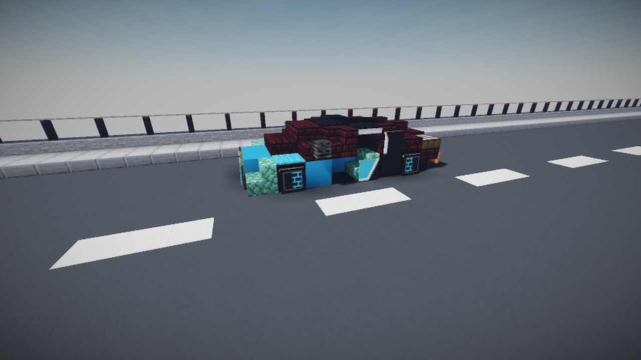 Bugatti Chiron Minecraft Map