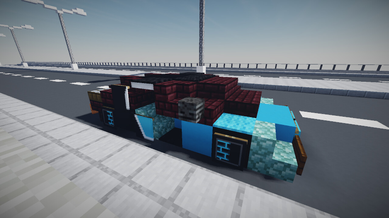 Bugatti Chiron Minecraft Map