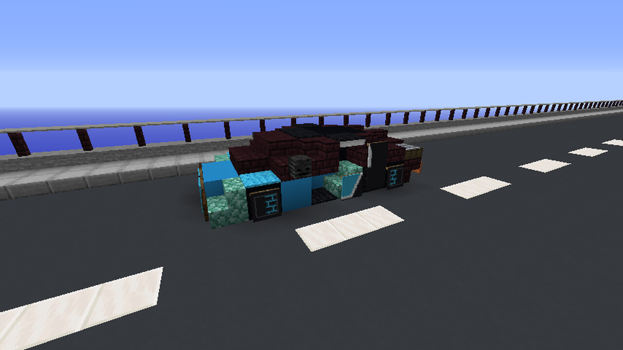 Bugatti Chiron Minecraft Map
