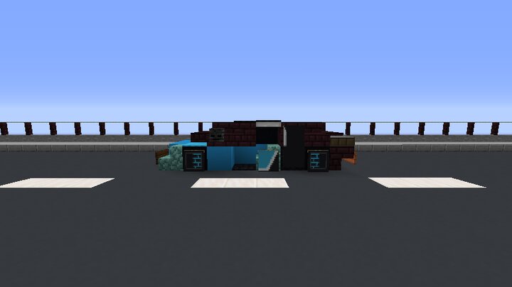 Bugatti Chiron Minecraft Map