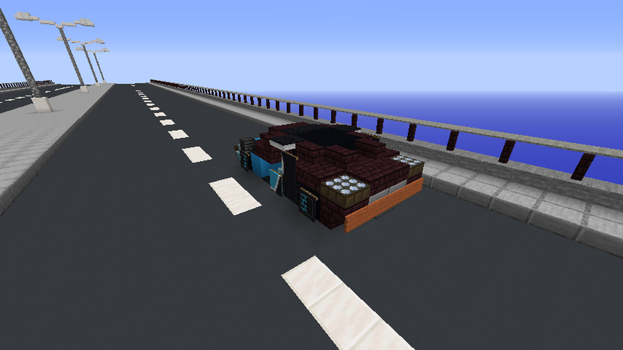 Bugatti Chiron Minecraft Map