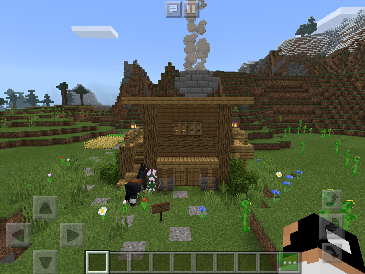 MagmaMusen house adaptade Minecraft Map