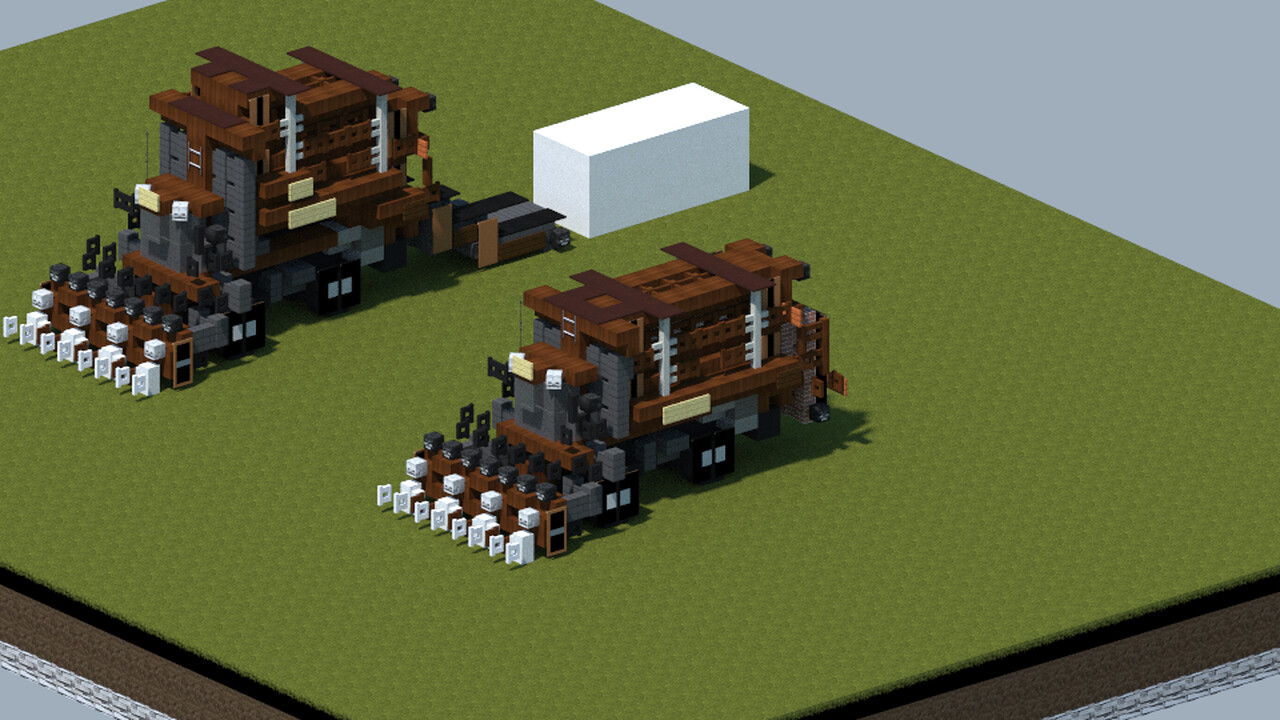 Case IH Module Express 635 Cotton harvester [With Download] Minecraft Map