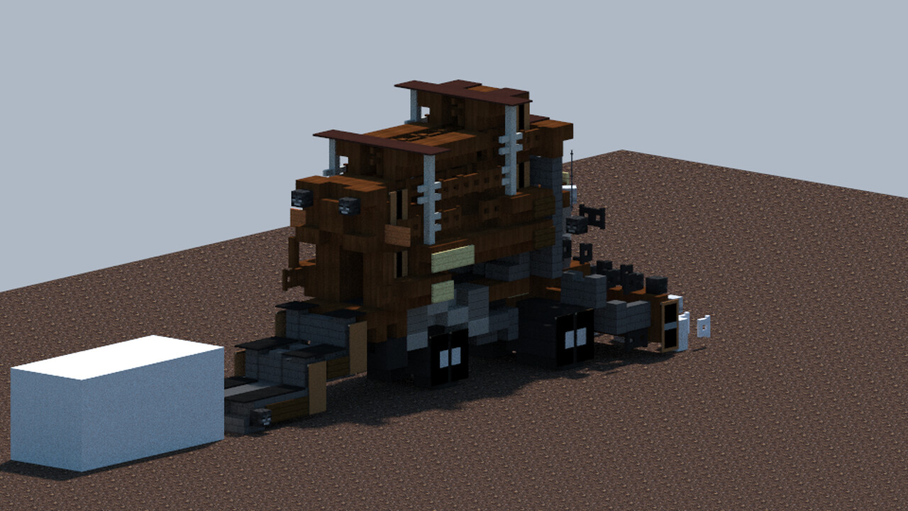 Case IH Module Express 635 Cotton harvester [With Download] Minecraft Map