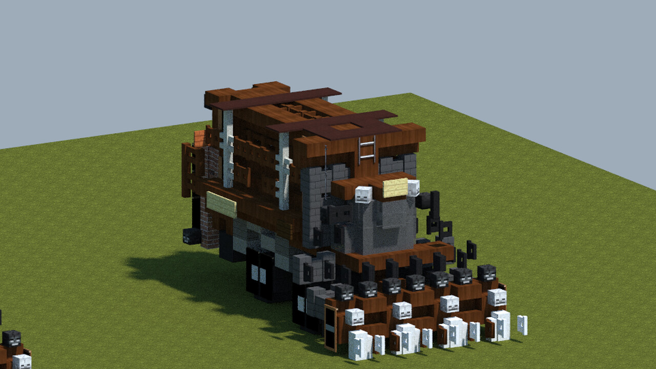 Case IH Module Express 635 Cotton harvester [With Download] Minecraft Map