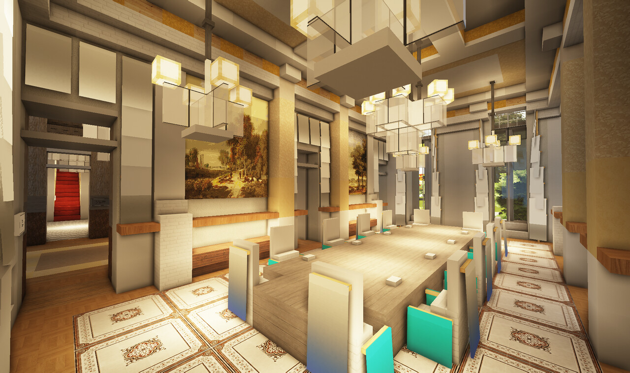 Palais de L'Élysée - French presidential palace Minecraft Map