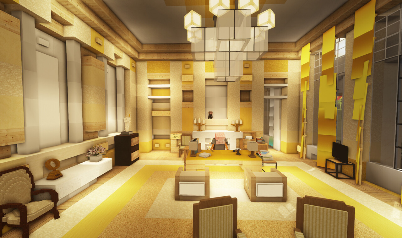 Palais de L'Élysée - French presidential palace Minecraft Map