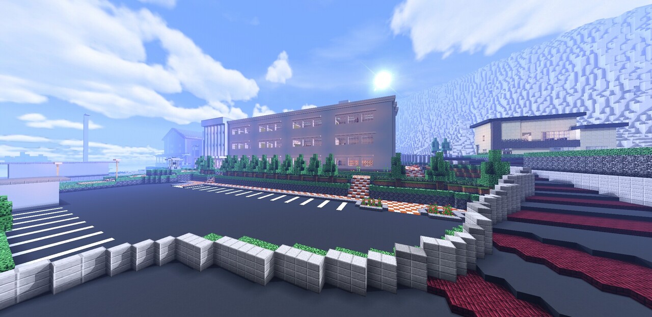 The COMPLETE Samgladiator Yandere High School Map Minecraft Map