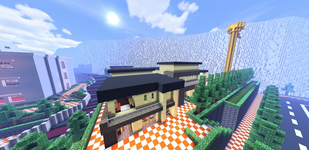 The COMPLETE Samgladiator Yandere High School Map Minecraft Map