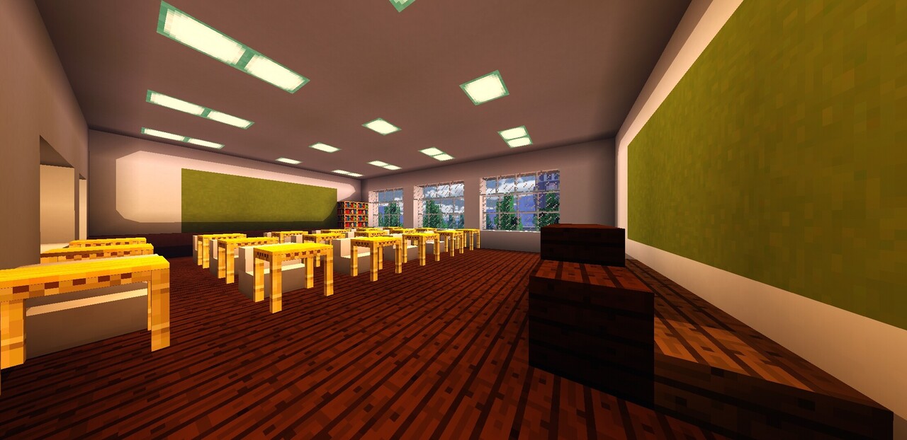 The COMPLETE Samgladiator Yandere High School Map Minecraft Map